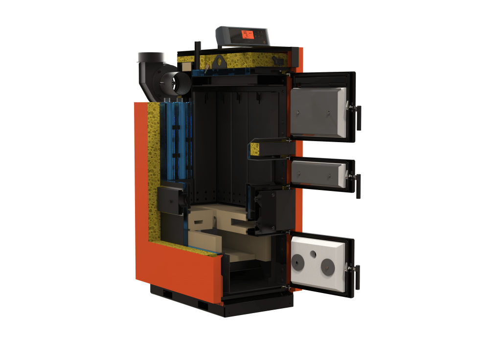 Vedpanna Solaris för effektivare vedeldning